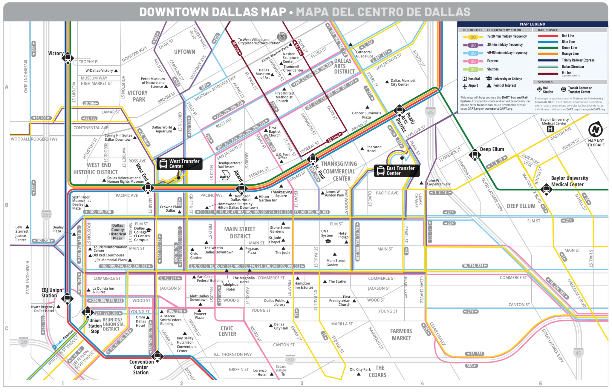 Stations - Trinity Railway Express
