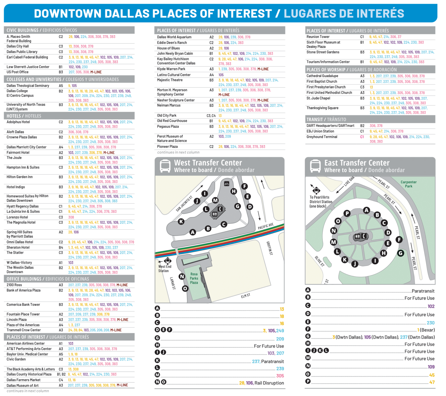 Stations - Trinity Railway Express