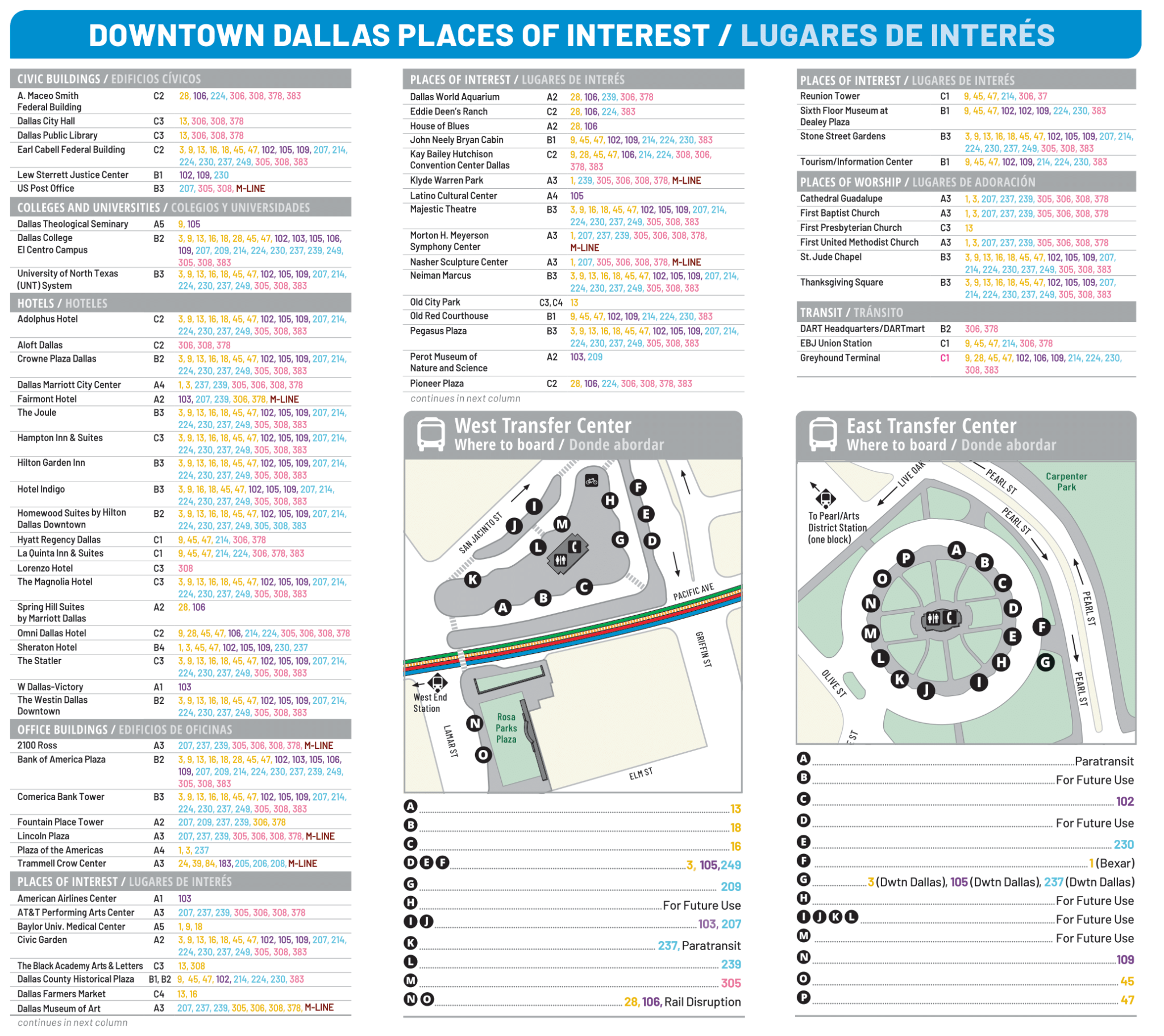 Stations - Trinity Railway Express
