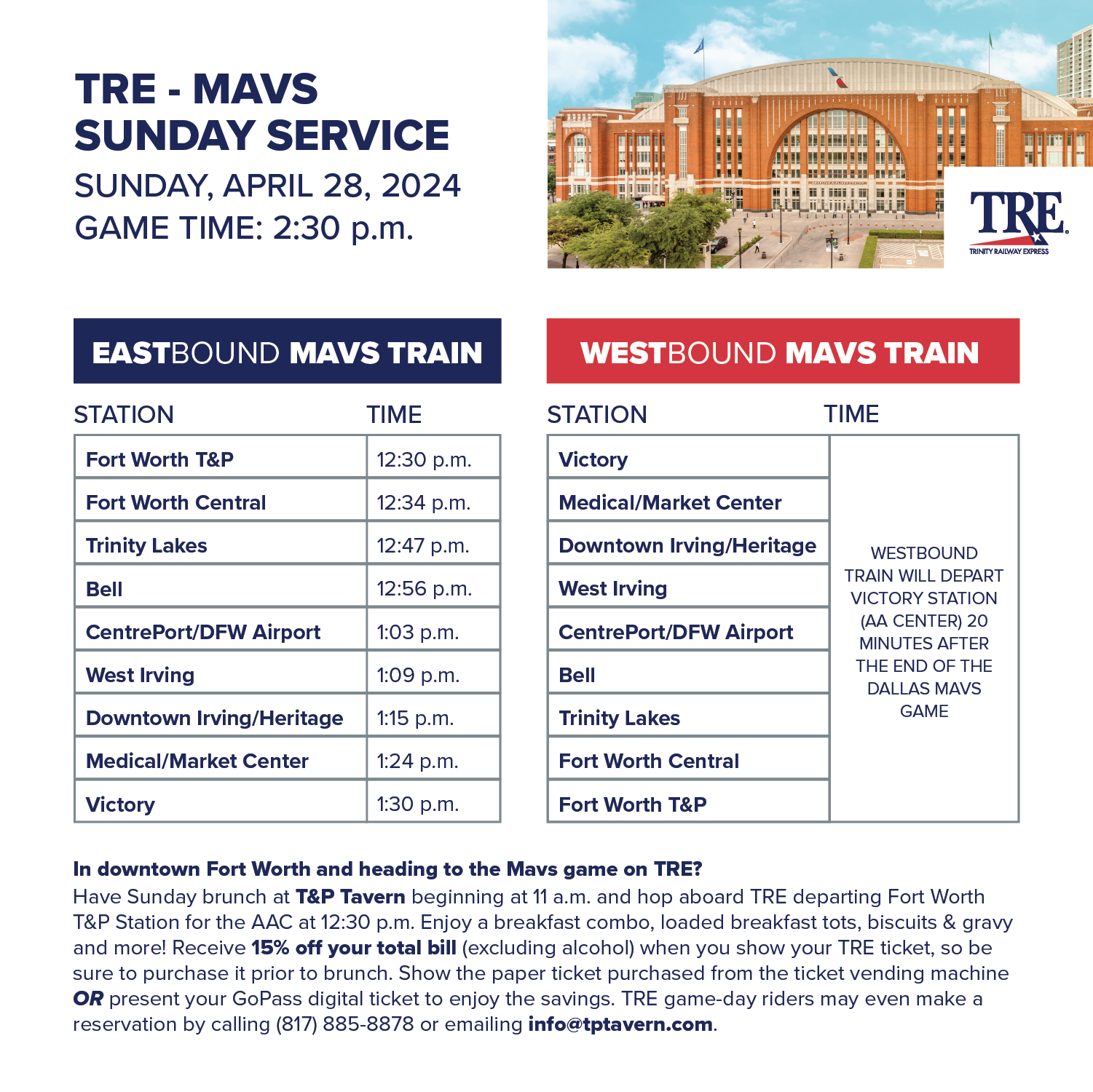 Dallas Mavericks VS LA Clippers - Trinity Railway Express